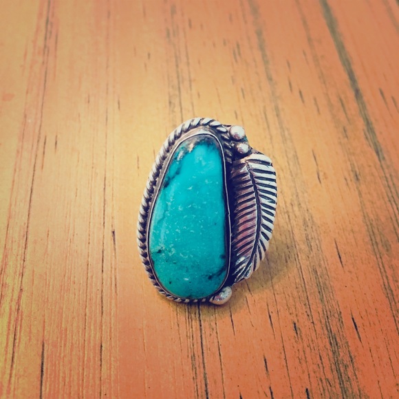 vintage turquoise rings | Jewelry | Vintage Turquoise And Sterling ...
